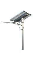 China 70Ra 10000Lm Solar Powered LED Street Lights 12V 40AH For Parking Lot for sale