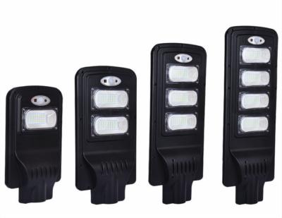 China 1800LM 5000mA Outdoor Solar Street Lights , PIR Sensor 890LM 60w Solar Street Light for sale