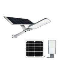 China 80Wh Monocrystalline Solar Panel Street Light Aluminium Housing 2000lm 200w for sale