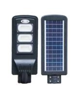 China Polycrystalline 760Lm Integrated Solar Street Lights 10AH With Solar Panel for sale