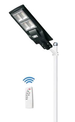 China 1700lm 120W Solar Powered Wall Mounted Motion Sensor Led Light 240 Chips 15AH for sale