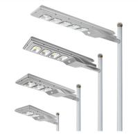 China 6500K 3000lm Integrated Solar Street Lights 32WH With Battery Panel for sale