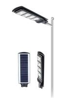 China 20AH 3000K Integrated Solar Street Lights Pole Wall Mounted 170lm/w With Sensor for sale