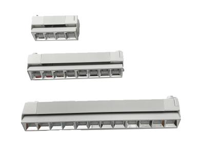 China 80lm/W IP20 Linear LED Track Light , 6500K Adjustable Track Lighting White for sale
