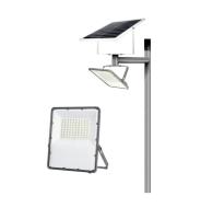 China 170lm/W ADC12 Aluminum Solar Battery Flood Light Outdoor Waterproof 6500K for sale