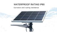 China Rotatable 1400lm Solar Panel Garden Light , 170LM/W Street Led Solar Light for sale