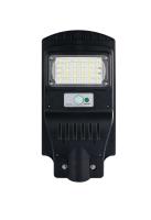 China 0.9PF 170lm/w Solar Powered LED Street Lights Plastic Black 20W CB for sale