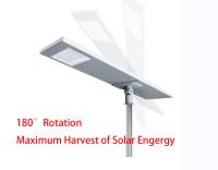 China 8000Lm Adjustable Solar Lights , 150W 20AH Solar Panel Parking Lot Lights for sale