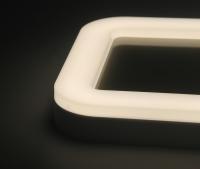 China 3000K 1000lm LED Panel Downlight Decorative IP65 15W 24W ABS Square for sale
