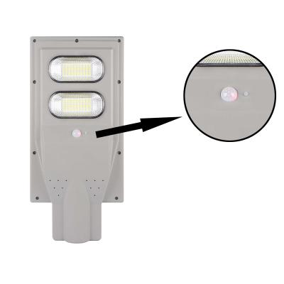China RoHs CB Monocrystalline Solar Panel Pole Light , 600lm Led Solar Street Light 90w for sale
