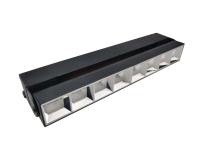 China SMD3030 30W Linear Track Lighting , 180 Degree 3000K Black Adjustable Spotlight for sale