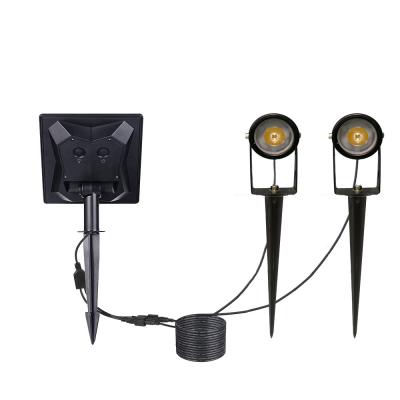 China SMD2835 3600mAh Solar Powered Garden Lights IP66 Frost Heat Resistant 6000K for sale