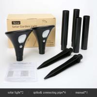 China 3.4V 1500mAh Solar Powered Garden Lights IP65 Waterproof 0.7W With Spike ON OFF for sale