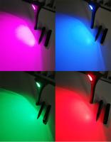China 80lm 6000K RGB Solar Lights Garden Easy Assembly Rods 1500mAh for sale