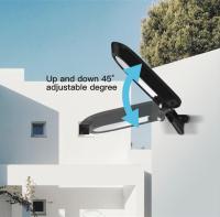 China 2W PIR ABS Integrated Solar Street Lights Wall Mounted 2600mAh Adjustable for sale