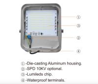 China 0.5PF 2000Lm IP65 Led Flood Light Outdoor Yard Lighting 90lm/w for sale