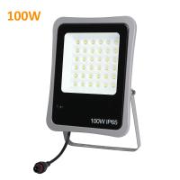 China 16WH 5000K Solar Panel Flood Lights Brightness High Powered 100W 200W 300W for sale