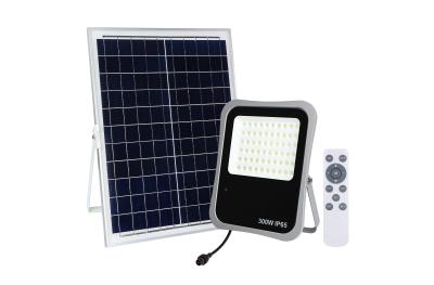 China 16WH 5000K Solar Panel Flood Lights Brightness High Powered 100W 200W 300W for sale