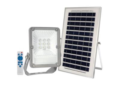 China 80CRI 3000K LED Solar Flood Lamp , 170lm/W Solar Powered Remote Control Flood Lights for sale