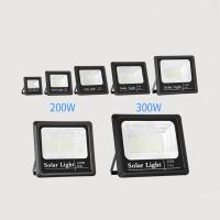 China 400Lm SAA Solar Panel Flood Lights 32WH Battery Operated Outdoor Remote Control for sale