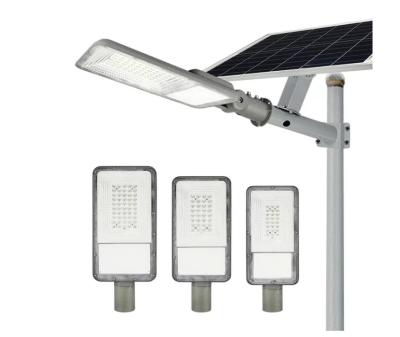 China 25Ah 2000lm Solar Powered LED Street Lights Battery ReplaceablePanel 3.2V for sale