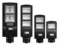 China 1700lm 48WH Solar Powered LED Street Lights Integrated 120W for sale