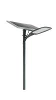 China 170Lm/W 50AH Dimmable LED Lights 180 Degree Rotation Solar Panel 18V 120W for sale
