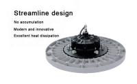 China 3000K 130lm/W 200 Watt Ufo High Bay Led Light 100 Watt Lumiled 2835 Chips 100V for sale