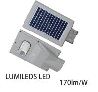 China 600lm 32650 Battery Integrated Solar Street Lights Mini 5AH for sale