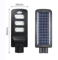 China 60W 1300LM 120PCS LED Solar Light ABS Material 250x65x650mm Outdoor for sale