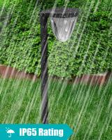 China 2200mAh 1.5W Garden Ground Solar Lights , 500lm IP65 Waterproof Solar Lights for sale
