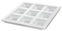 China 2160lm 300x300mm LED Panel Downlight , 120lm/W LED Grille Panel Light for sale