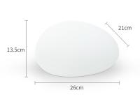 China 1800mAh 6000K Outdoor Solar Lawn Lights Garden Led Stone Shaped 5V 1.5W for sale