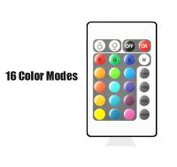 China IP54 3.7V RGB Solar Lights Stone 16 Led Color Modes Garden Lawn 1800mAh for sale