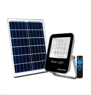 China RoHS CB 5H Charging Solar Panel Flood Lights Grille Reflector IP65 4200lm 50W for sale