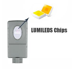 China 1300lm All In One Solar Street Light , BYD Battery Monocrystalline Solar Panel Street Light for sale