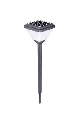China 6500K 160lm LED Solar Powered Garden Lights Square IP65 ABS PC Material 2W for sale