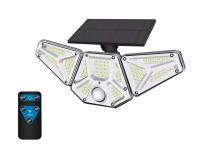 China 2200mAh 1.5W Dimmable LED Lights Solar 3 Head Wide Angle Outdoor 133pcs LED for sale
