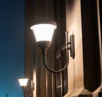 China 4.5W 3000K Outdoor Solar Landscape Lights , 23x31cm Outdoor LED Solar Wall Lights for sale