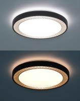China 1700lm IP20 110V Dimmable LED Ceiling Lamp 6500K Plastic Warm White for sale