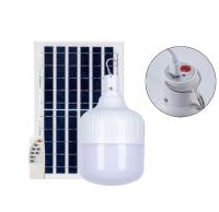 China LiFePO4 SMD5730 Rechargeable Solar Powered Lamp 570lm Led Emergency Bulb for sale
