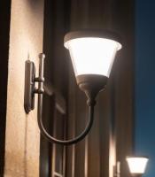 China 3000K 7000mAH Solar Powered Garden Lights Anti Corrosion LED Solar Wall Lights for sale