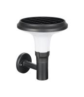 China 8hrs Charging 22.5WH Solar Powered Garden Lights 4.5W Round LED Wall Lights for sale