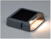 China 5.5V 1.7W Solar LED Wall Light Square Sensor Surface Mounted SMD5050 for sale