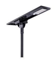 China Intelligent 10400lm Solar Street Light With Double Monocrystalline Panel for sale