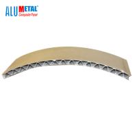 China 1200mm Aluminum Corrugated Composite Panel B1 A2 Fireproof for sale