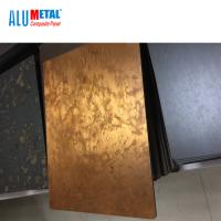 China Red Copper Brass Aluminium Composite Panel Metal Wall 3mm 4mm for sale