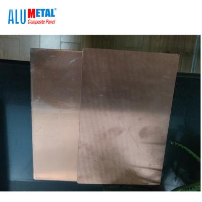 China Anti Static Metal Composite Panel 5mm Copper Aluminium CE SGS for sale
