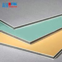China Brushed PVDF Aluminium Composite Panel 4mm 0.3mm Aluminum Wall Panels for sale