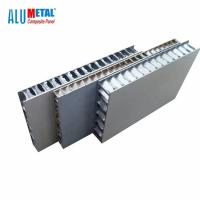 China Alumetal Silver Mill Finished Aluminum Honeycomb Core Sandwich Panel For Solar Industry for sale